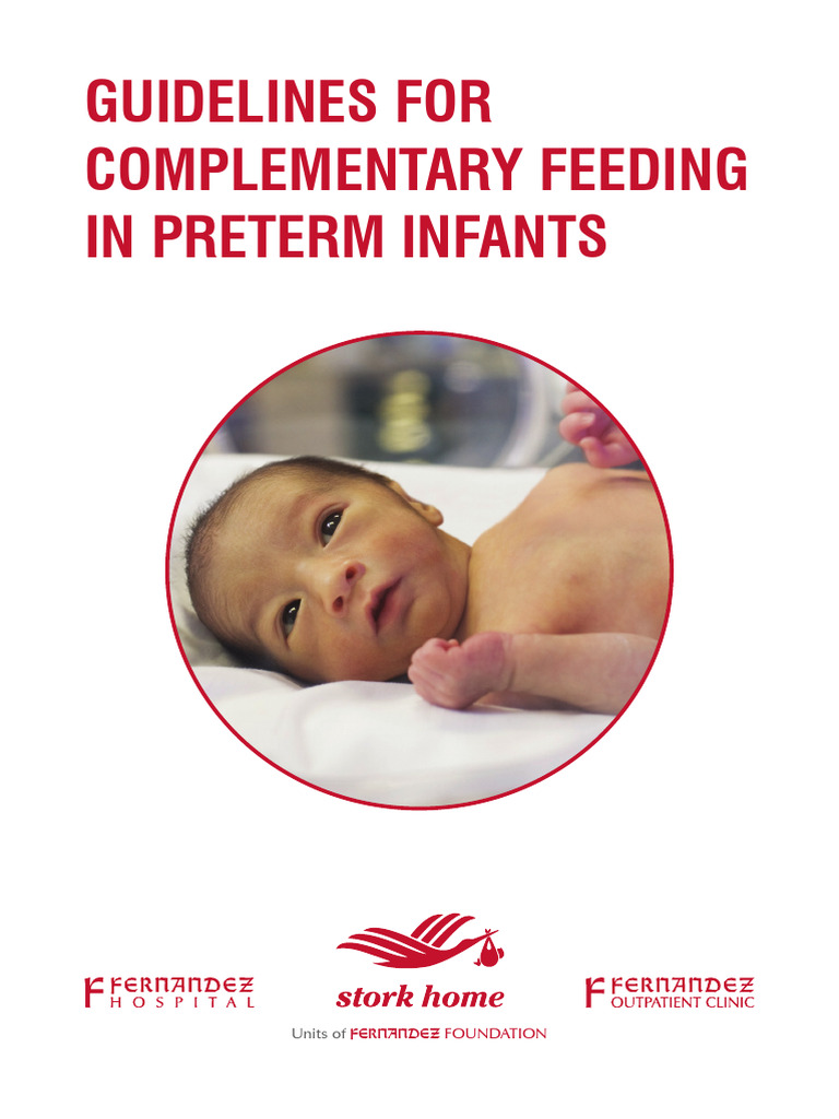 Guidelines For Complementary Feeding in Preterm Infants1 | PDF ...