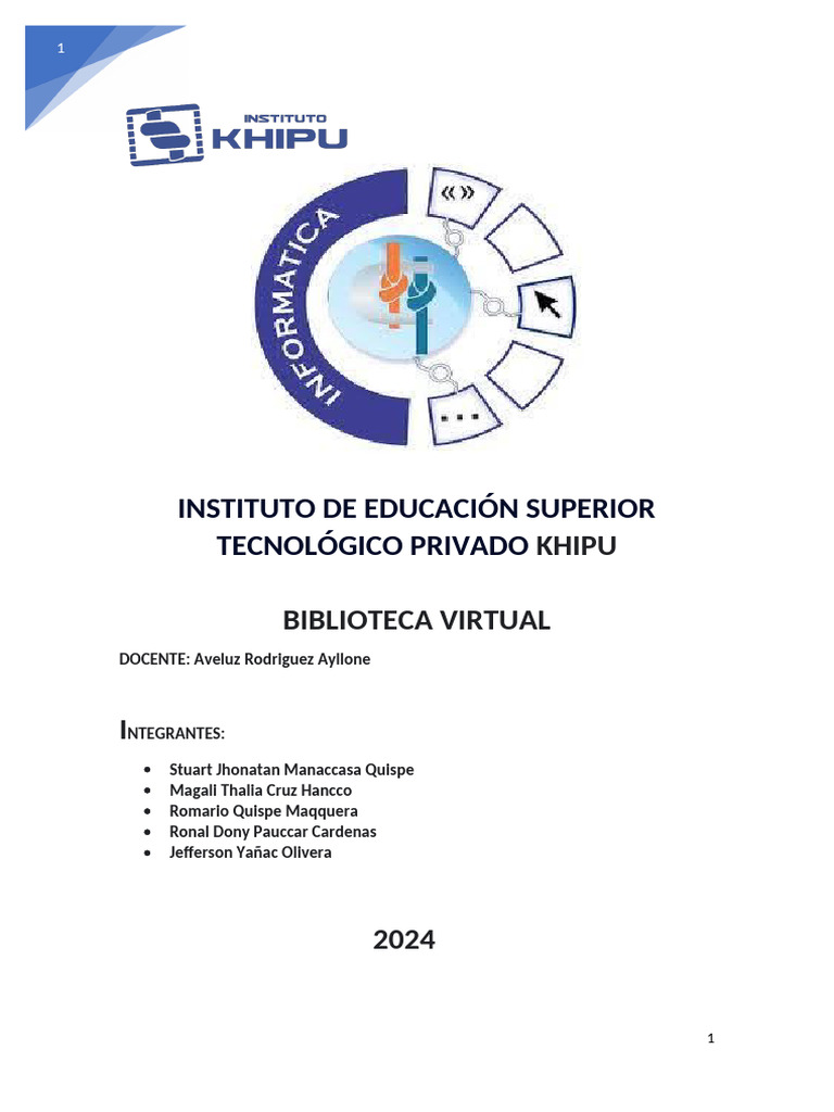 Document Ac I On de Biblioteca Virtual | PDF | Libreria digital ...