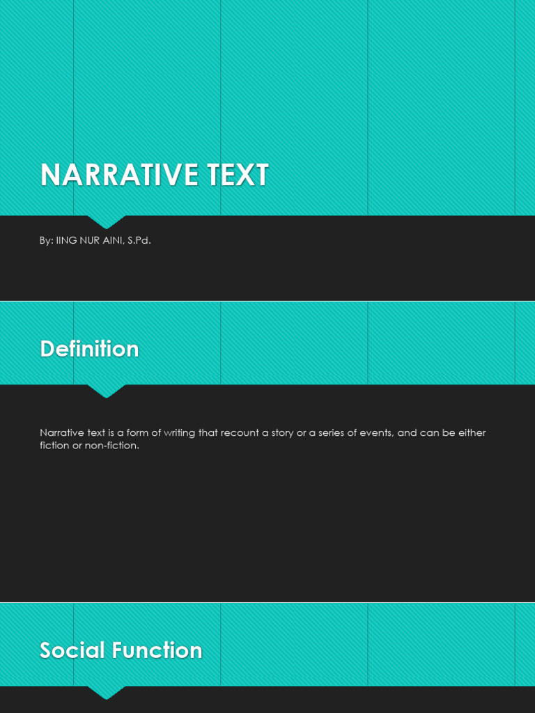 Narrative Text | PDF