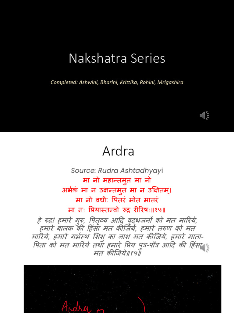 Ardra | PDF | Planets In Astrology | Hindu Astrology