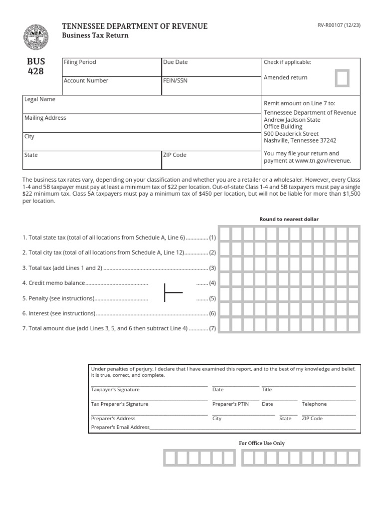 Bus 428 | PDF | Taxes | Tax Deduction