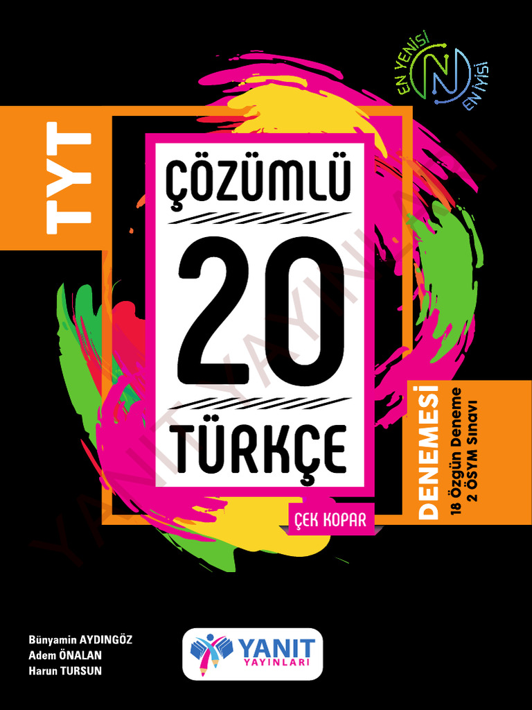 Yanit Tyt Turkce 20li Brans Denemesi Cozumlu | PDF