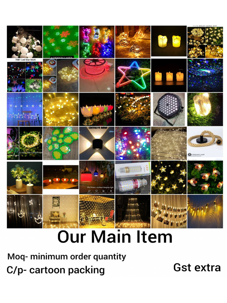 Lantern Led Light Multi and Warm White | PDF