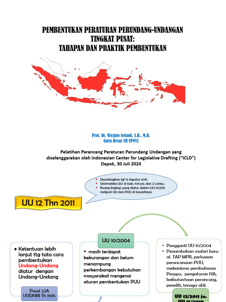 Pembentukan Peraturan Perundang-undangan | PDF