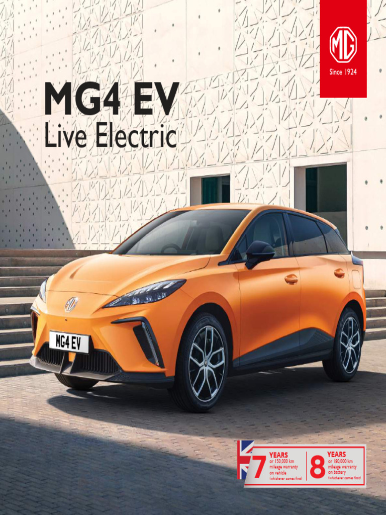 MG 4 Brochure E04923da46 | PDF | Fuel Economy In Automobiles | Vehicles