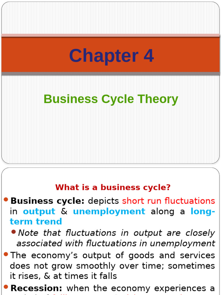 Business Cycle Theory | PDF | Business Cycle | Supply (Economics)