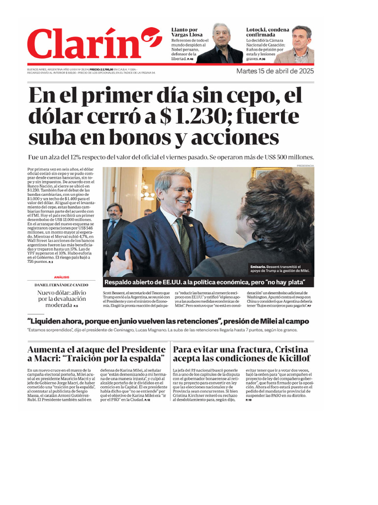 15-04-2025 Clarín | PDF