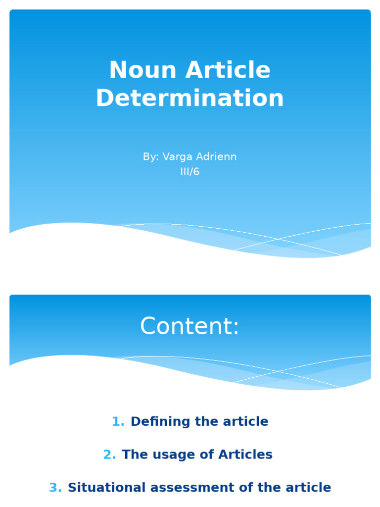 Seminar 5 - Varga Adrienn | PDF | Noun | Word