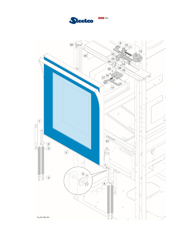 Steelco DS600 Spare Parts List | PDF