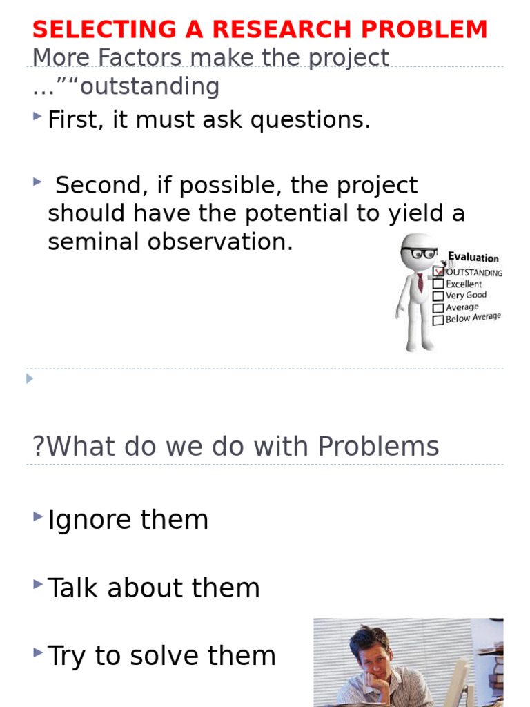 How to Select a Research Problem | PDF | Cognition