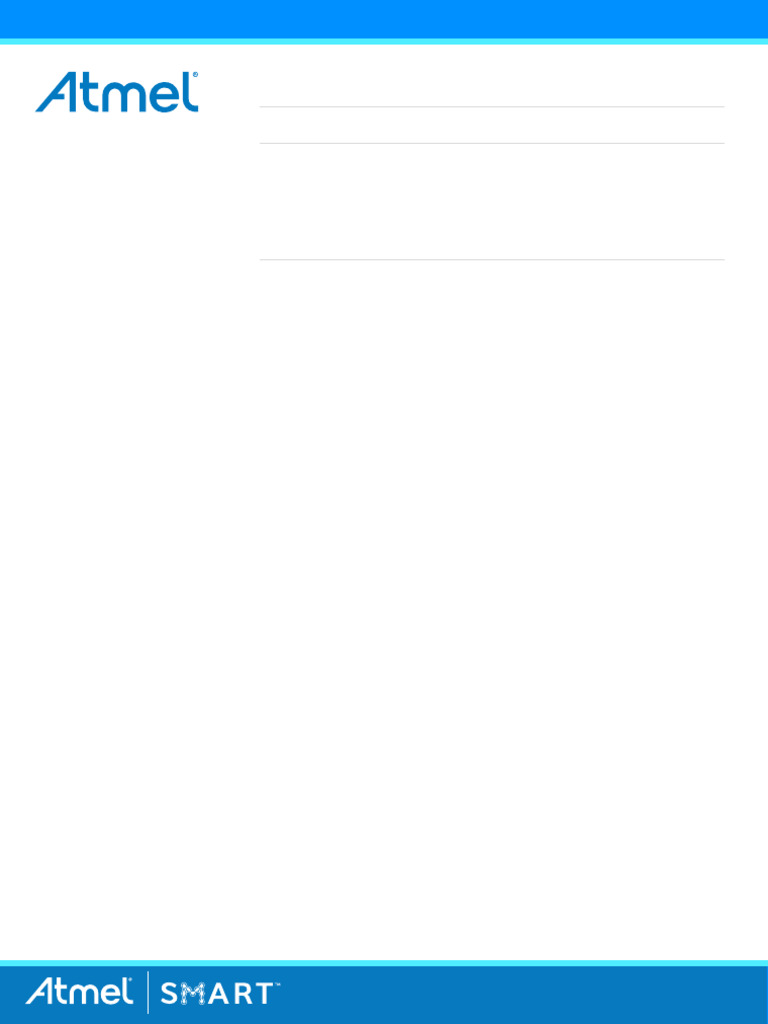 Atmel 11011 32 Bit Cortex M3 Microcontroller SAM3N Datasheet | PDF ...