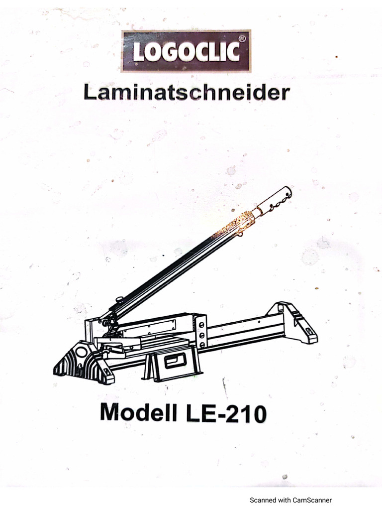 Upute Rezac Laminata | PDF