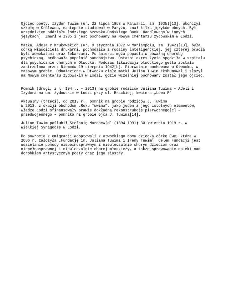 Julian Tuwim 3 | PDF