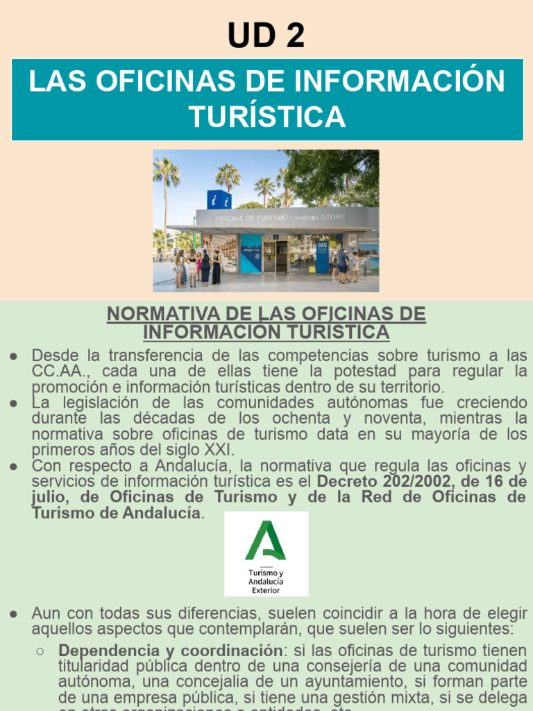Ud2-Las Oficinas de Información Turística | PDF | Turismo