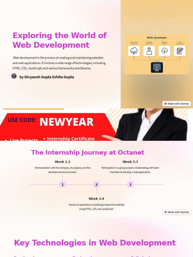 Web Development: Trends and Technologies | PDF | Web Development | World Wide Web