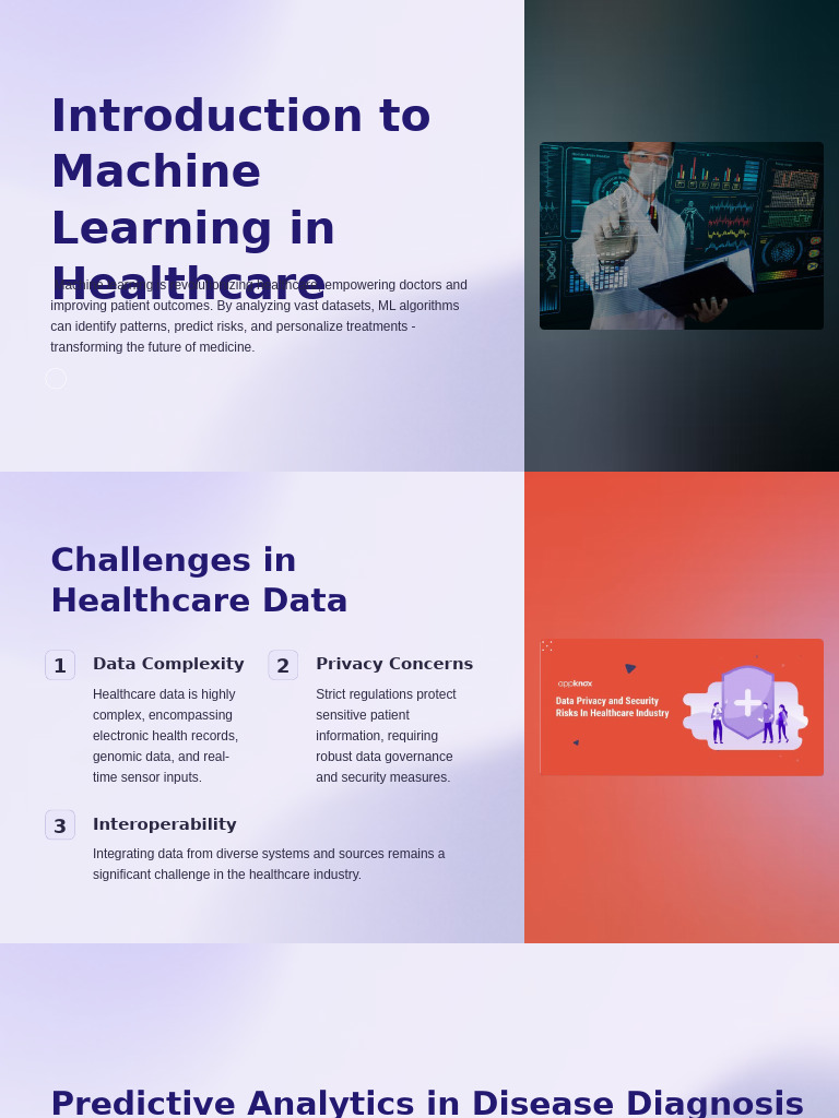 Introduction to Machine Learning in Healthcare | PDF | Machine Learning ...
