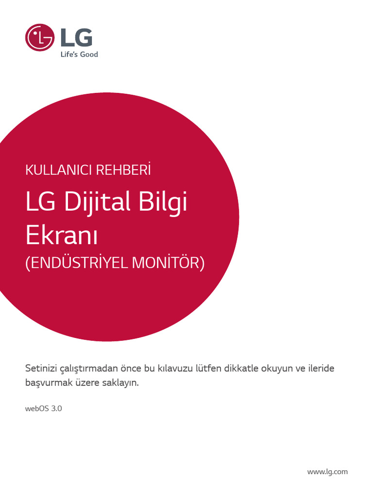 webOS 3.0 - UG - TUR | PDF