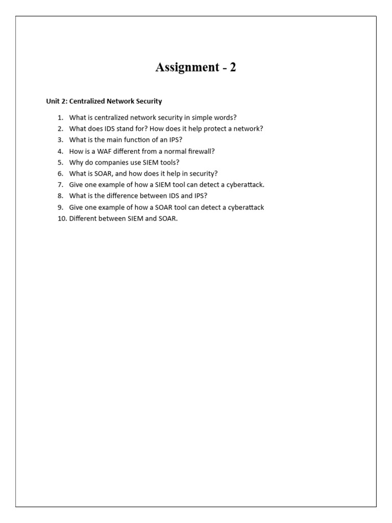 Assignment 2 | PDF