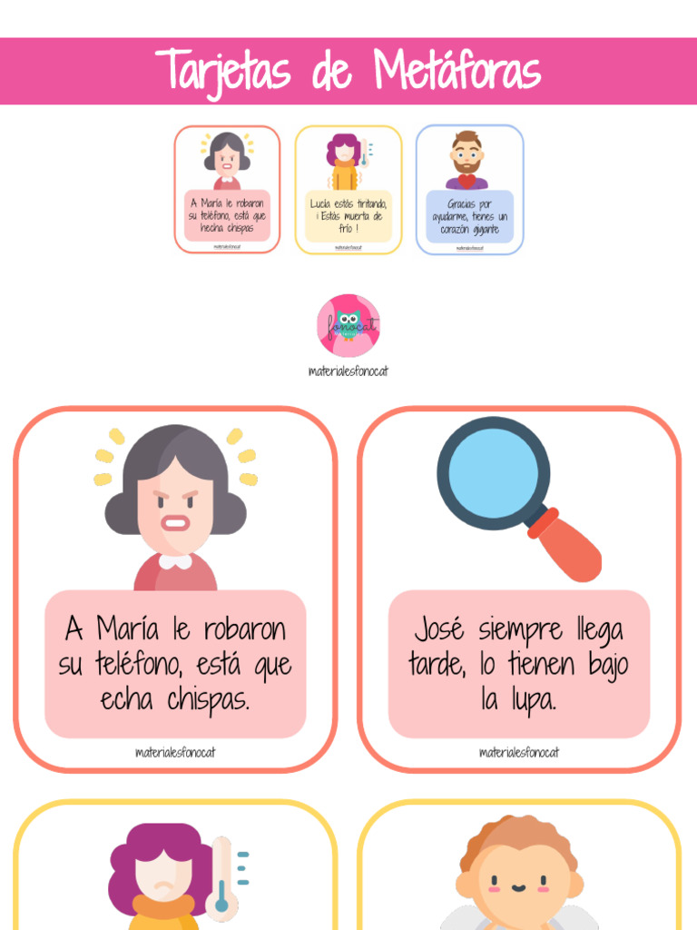 Ejemplos de Metáforas Creativas | PDF