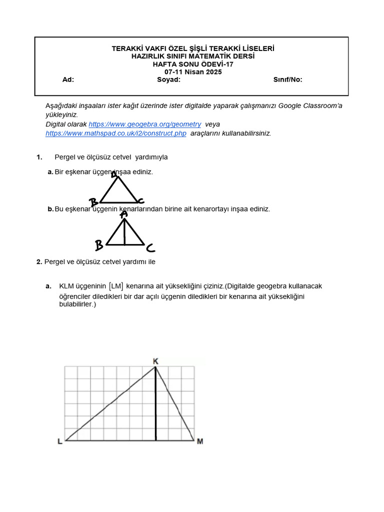 Hafta Sonu Ödevi̇-17 | PDF
