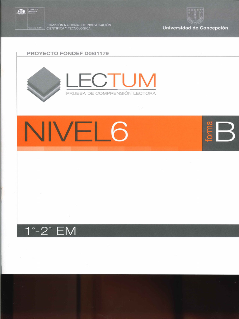Lectum Nivel6 Forma B | PDF