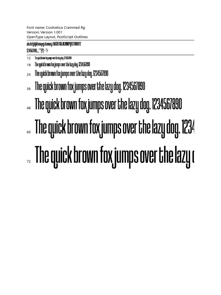 Font | PDF