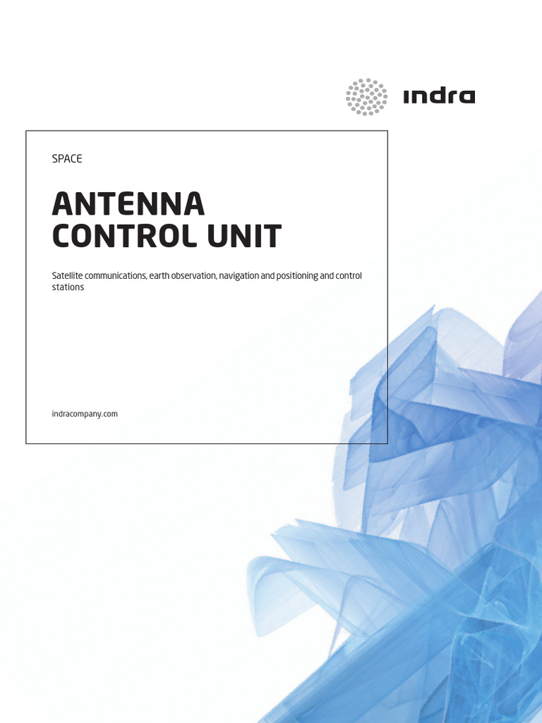 Indra Acu Antena Control Unit en Baja | PDF | Input/Output | Touchscreen
