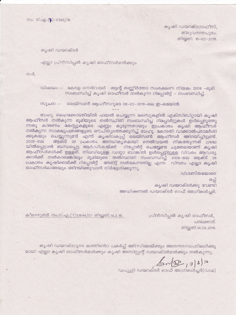 Paddy Wetland Report of Ao | PDF