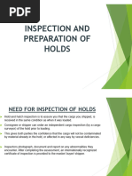 Cargo Hold Inspection Procedures | PDF | Cargo | Ships