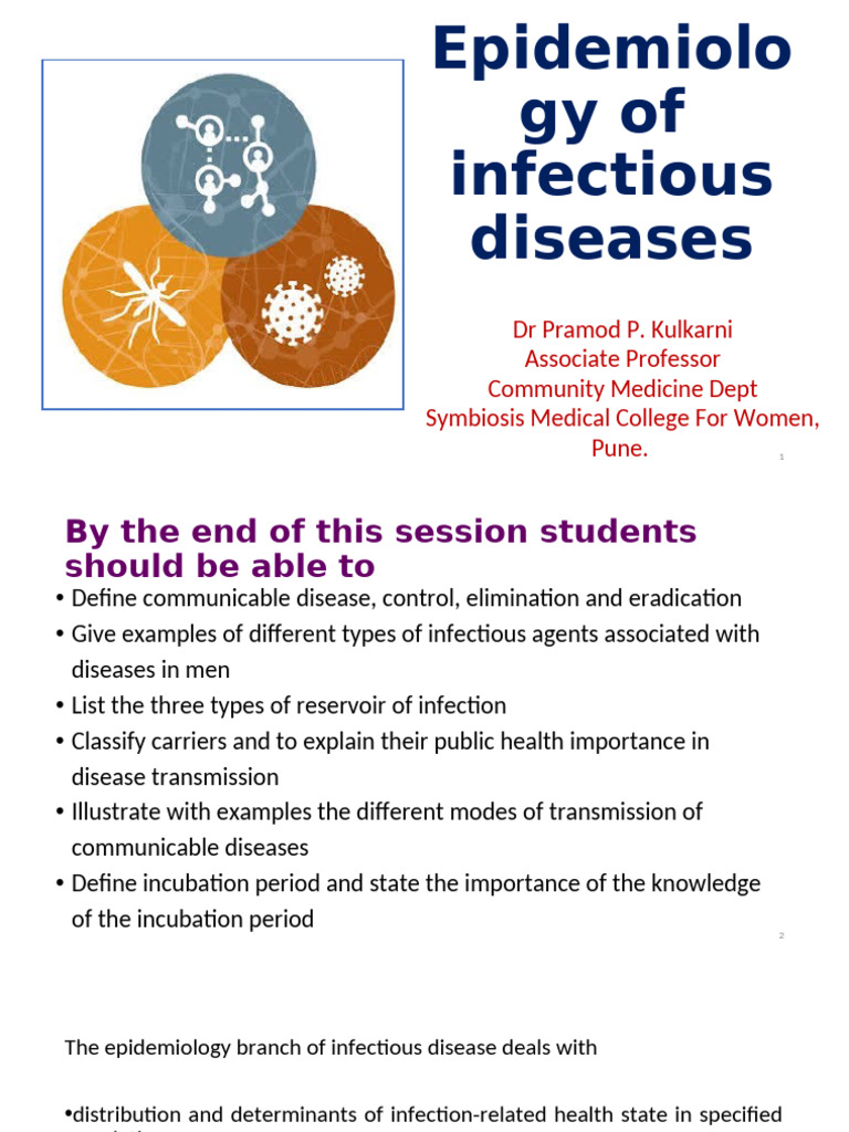 Infectious Disease Epidemiology Overview | PDF | Infection | Pathogen