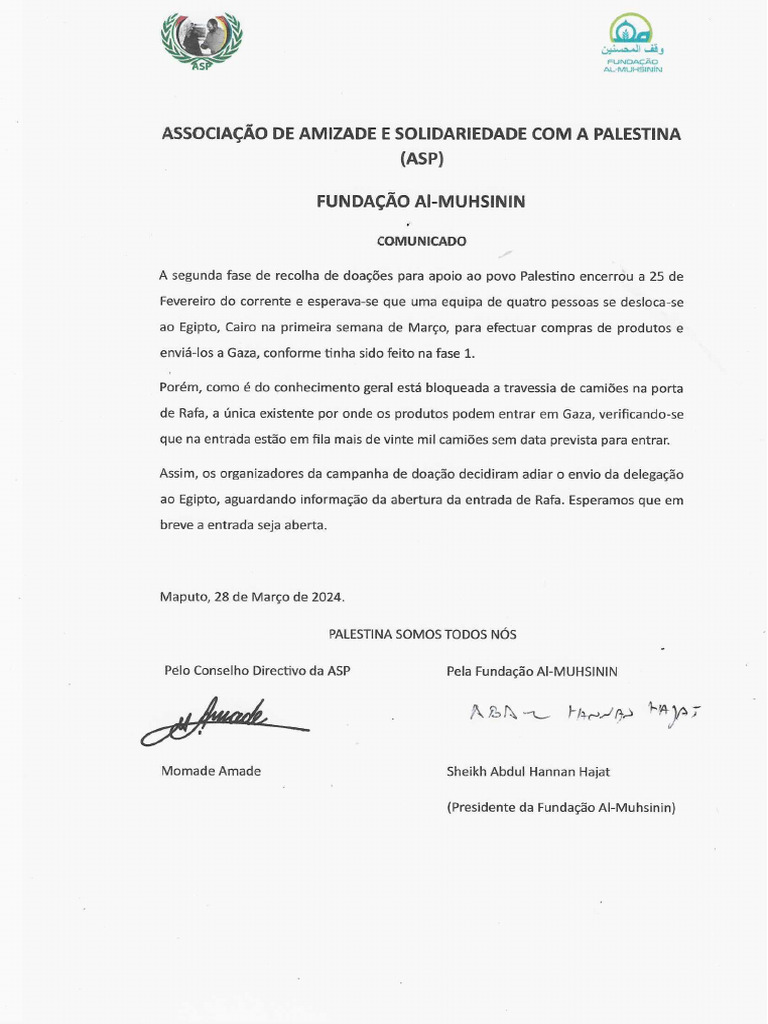 Comunicado 2 Assinado | PDF