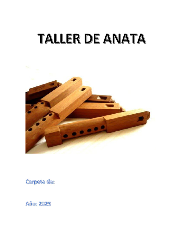 Taller de Anata | PDF