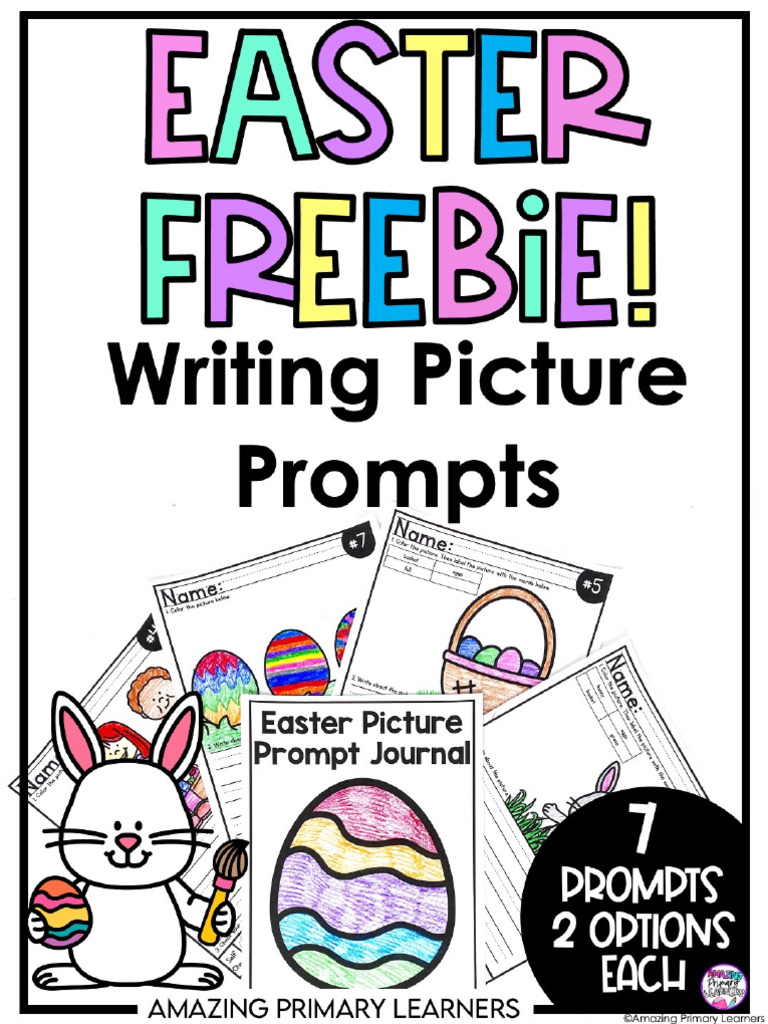 EasterSpringWritingActivitieswithPicturePromptsJournalFREEBIE 1 | PDF
