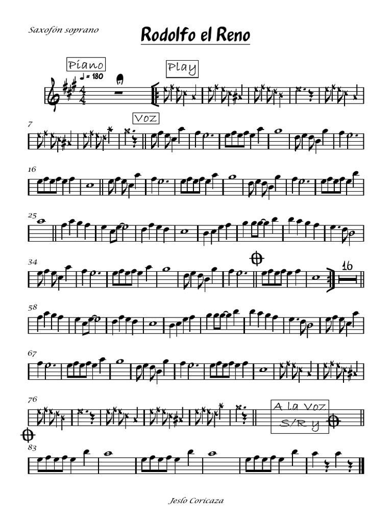 Rodolfo El Reno-Saxofón_soprano | PDF