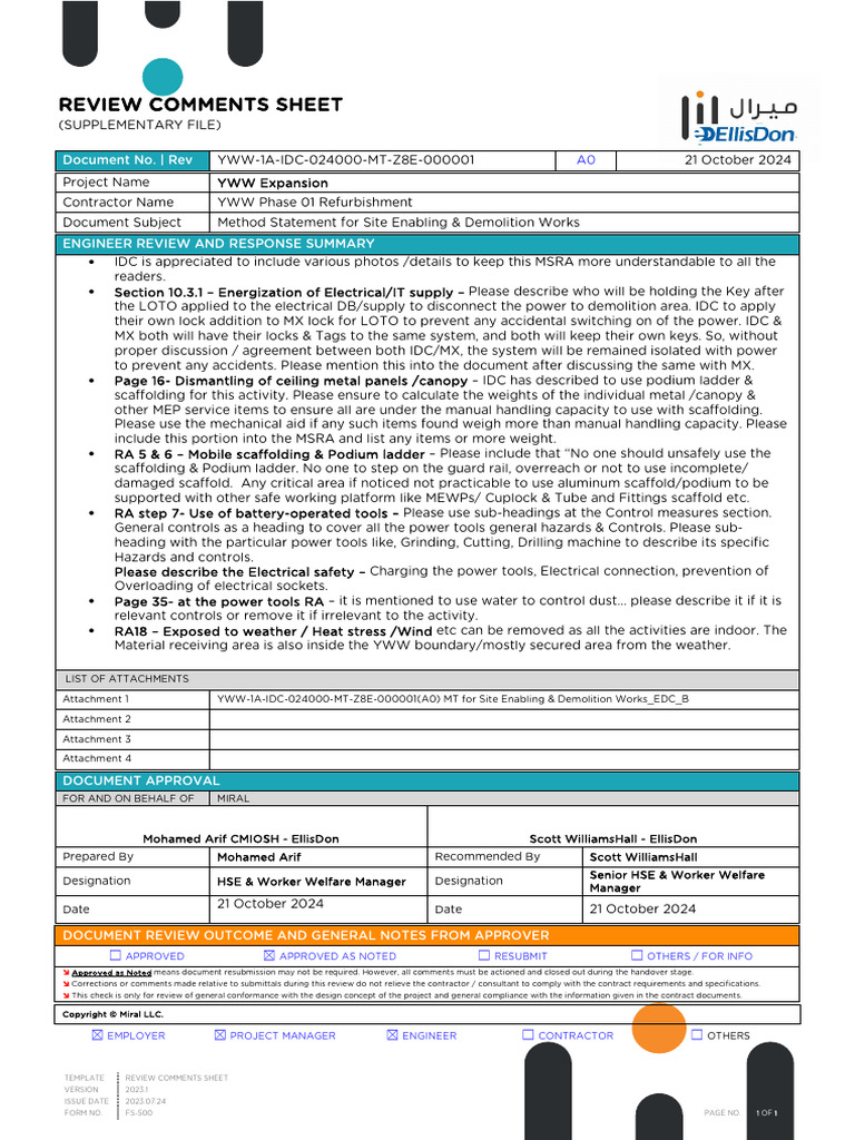 Reference Msra DEMOLITION | PDF | Specification (Technical Standard ...