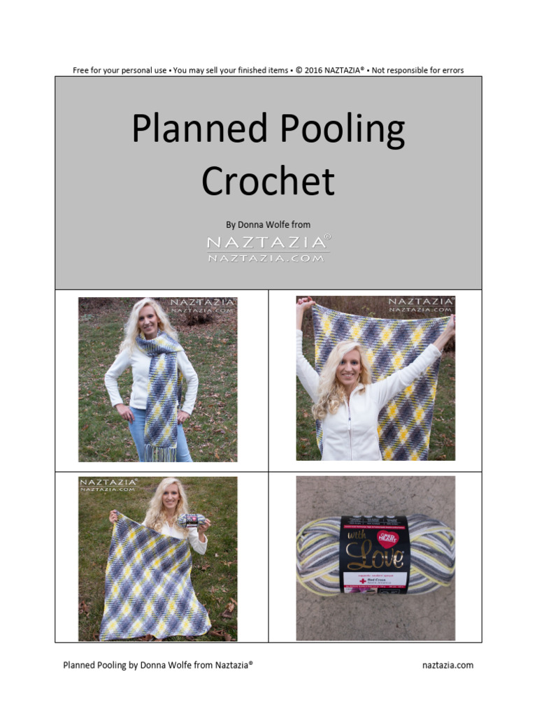 Planned Pooling Crochet | PDF | Crochet | Yarn