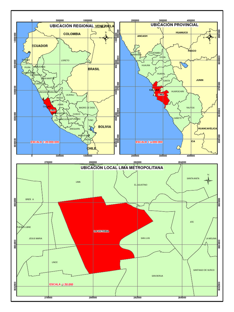 1.-MAPA DE UBICACIÓN LA VICTORIA 1.mxd | PDF
