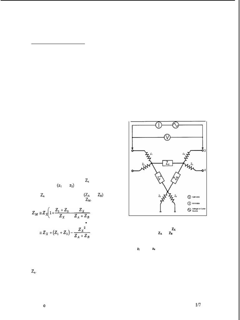 19-Four Wire Measurement | PDF | Electrical Impedance | Metrology