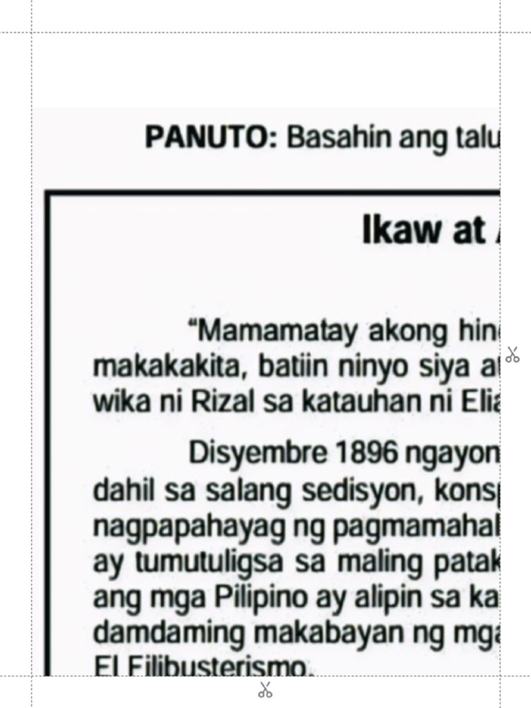 Tarpapel Rizal | PDF