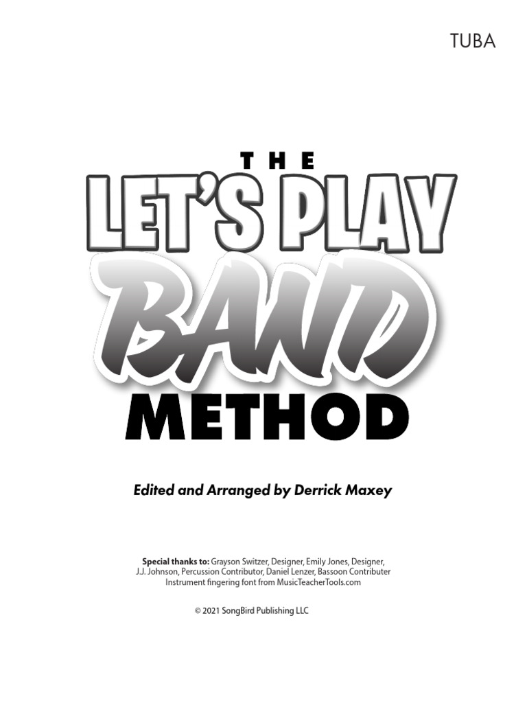 Tuba Fingering and Music Theory Guide | PDF | Soul Music | Musicology