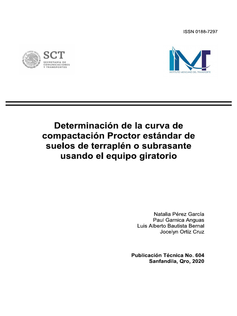 Determinacion de La Curva de Proctor | PDF