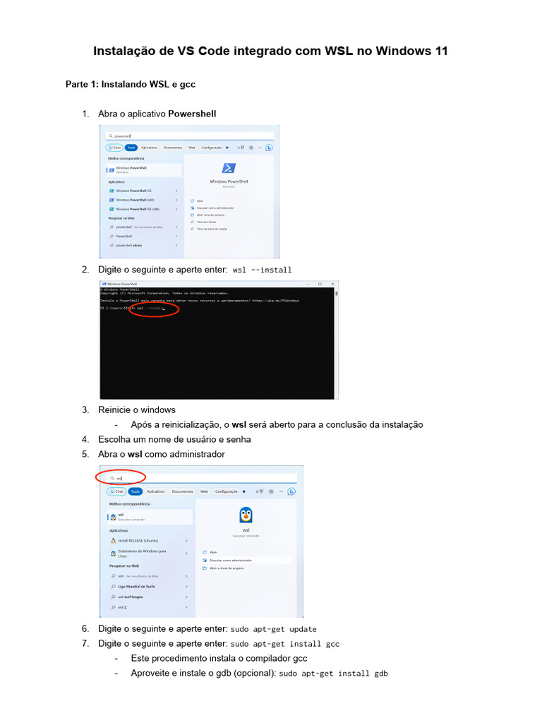 03 - MAC2166 - Instalação de VS Code Integrado Com WSL No Windows 11 ...