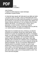 LA NOCHE BOCA ARRIBA. Julio Cortázar | PDF