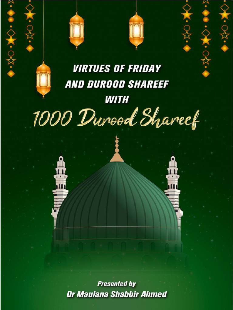 Virtues of Friday and Durood Shareef - English | PDF | Abrahamic ...