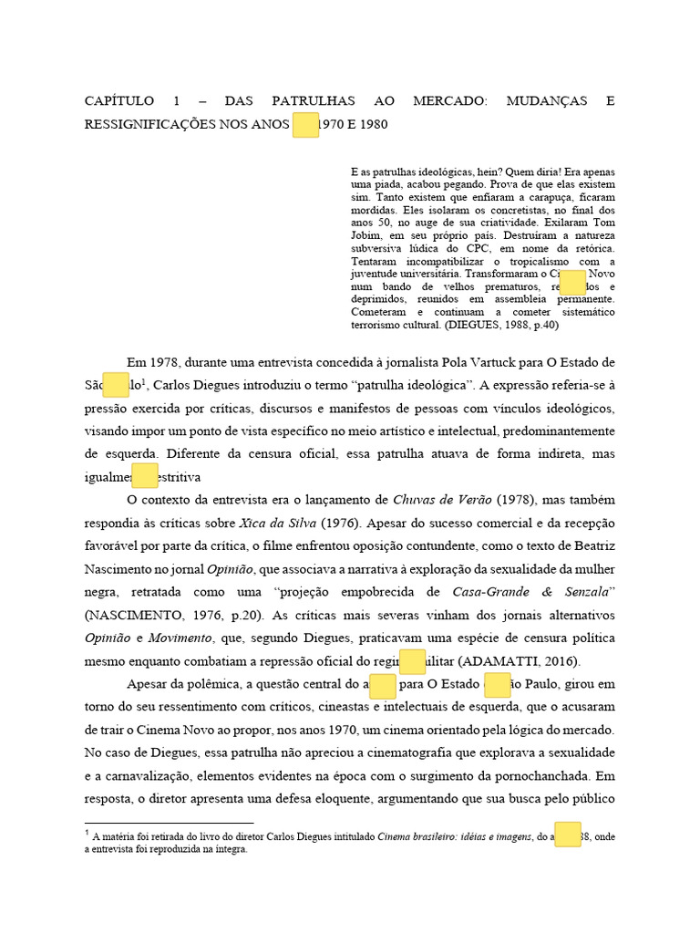 Capítulo 1 e 2 | PDF | Brasil | Estado