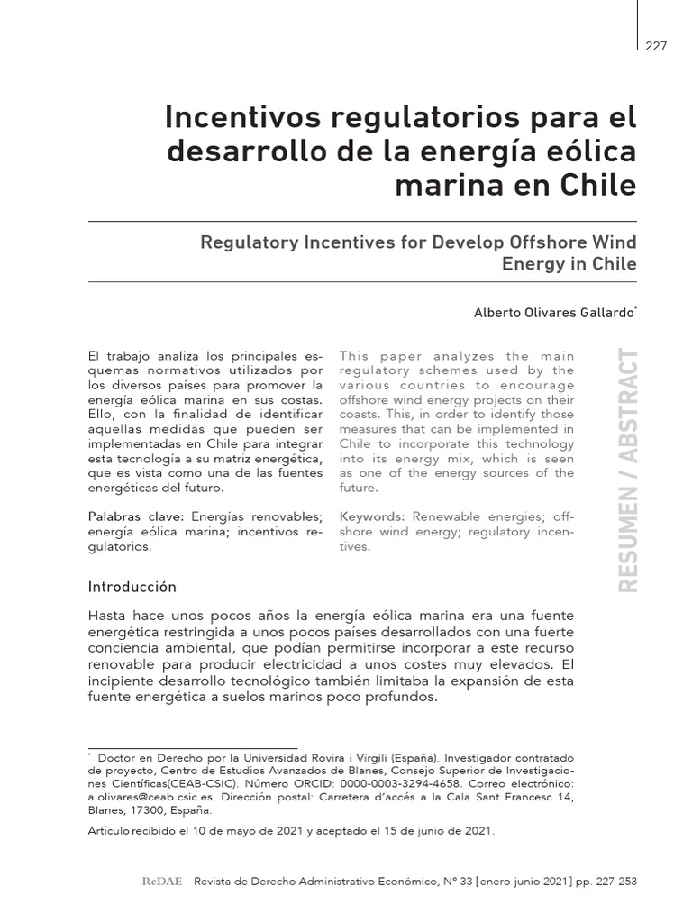 34067-Texto Del Artículo-95051-1-10-20210629 | PDF | Energía eólica | Energía renovable