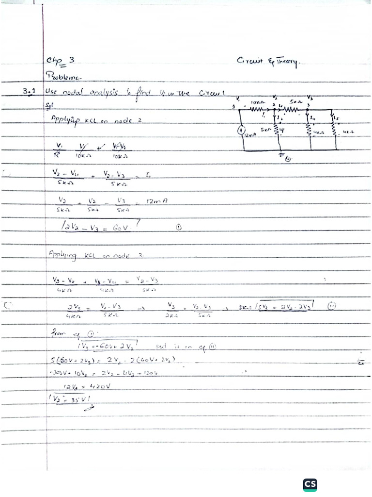 Ch 3 Circuit Analysis Pdf
