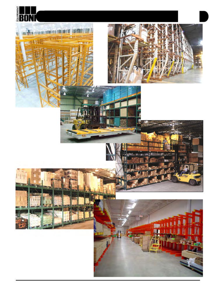 Boni Rack Section-R-Warehousing | PDF | Warehouse | Pallet