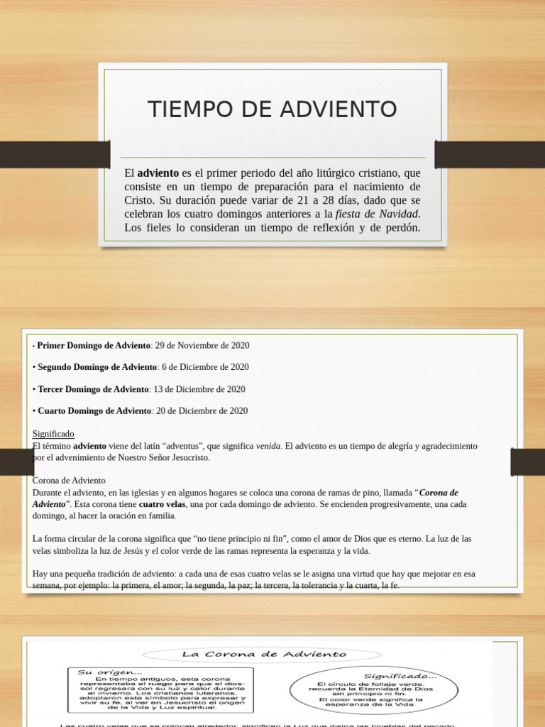 TIEMPO DE ADVIENTO | PDF