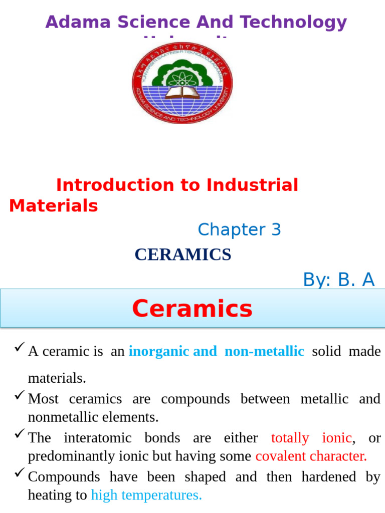 GCSE Ceramics Chemistry Overview | PDF | Ceramics | Ion